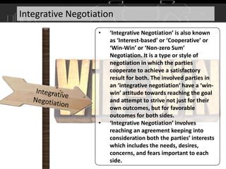 Negotiation skills-basics | PPTX