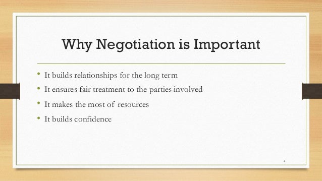 Six Slides Series - Negotiation 101