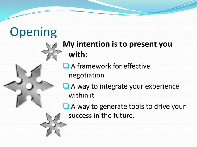 Negotiation 101 Part 1 | PPTX