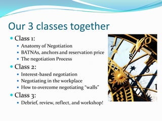 Negotiation 101 Part 1 | PPTX