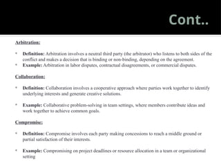 Negotiation and Collaboration.pptx 7 semester | PPTX