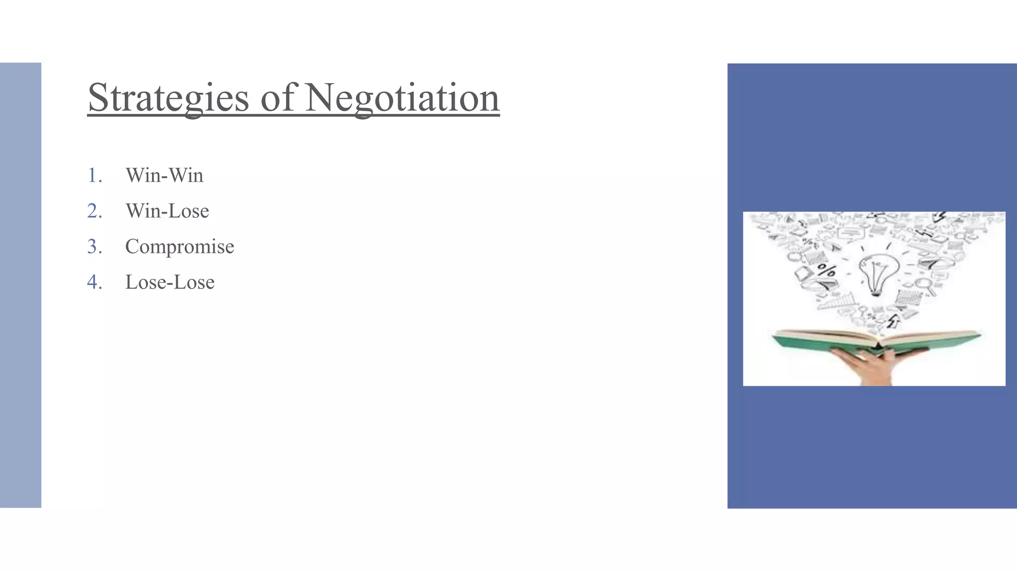 Negotiation and its strategies | PPTX