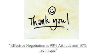 Negotiation and its strategies | PPTX