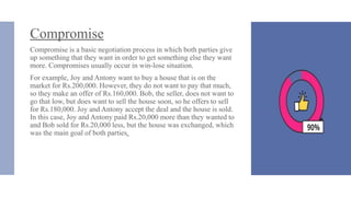 Negotiation and its strategies | PPTX