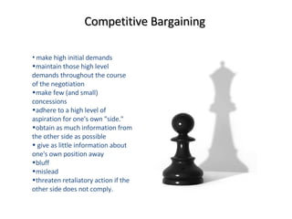 Negotiation And The Anatomy Of Conflict | PPT