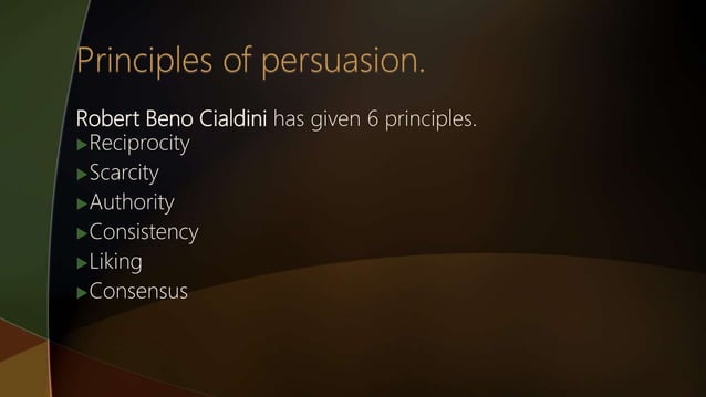 Negotiation as persuasion | PPTX