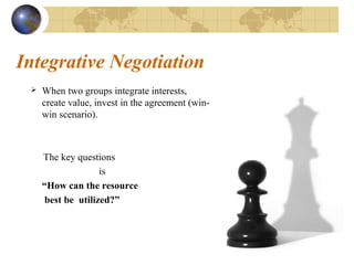 Negotiation & Conflict Resolution | PPT