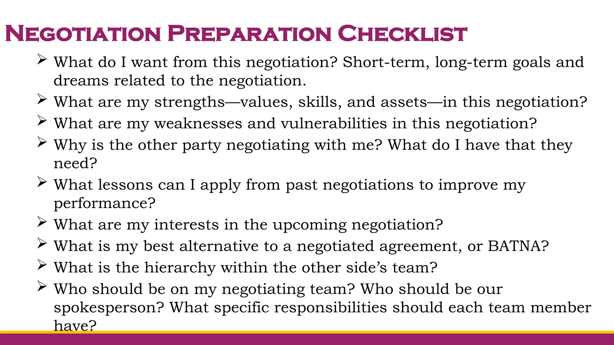 Negotiation Methods for the Procurement. | PPTX