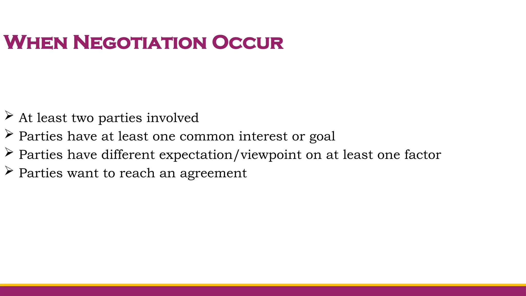 Negotiation Methods for the Procurement. | PPTX