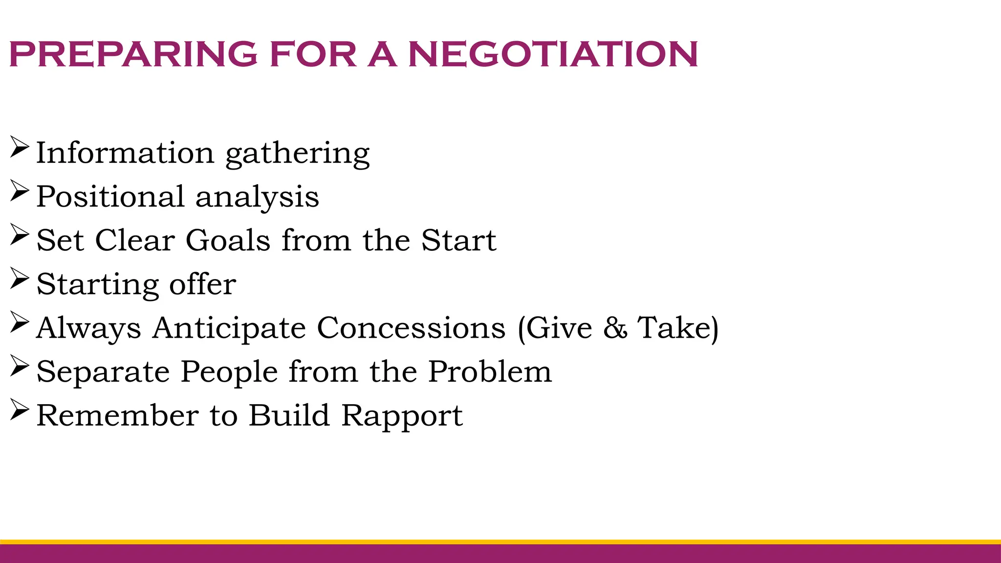 Negotiation Methods for the Procurement. | PPTX