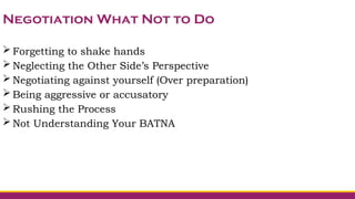 Negotiation Methods for the Procurement. | PPTX