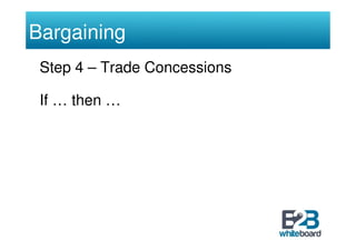 Negotiation in B2B relationships | PDF