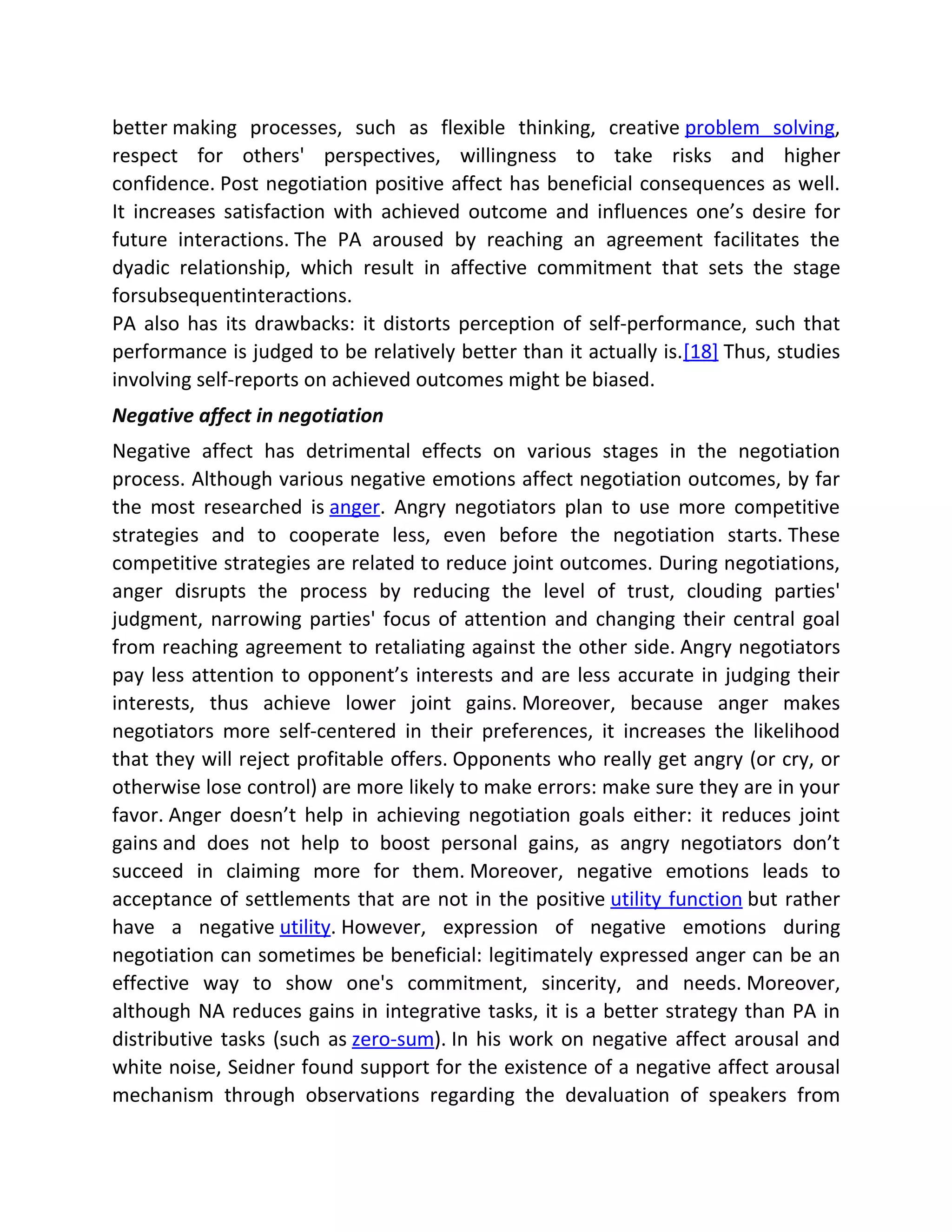 Negotiation in business communication(2) | DOC