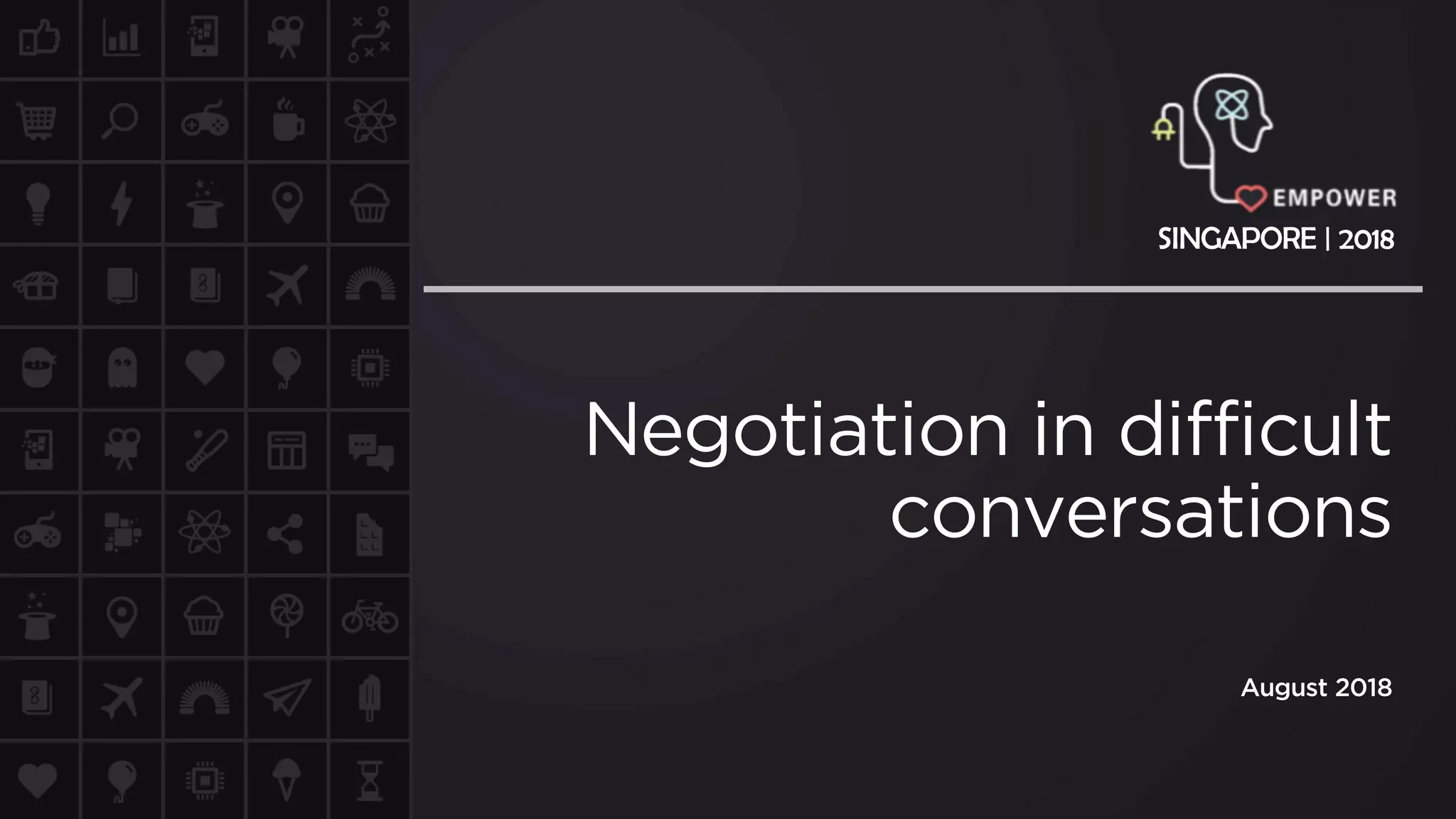 Negotiation in difficult conversations | PPT