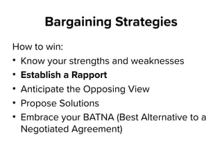 Negotiation in Health Care Settings | PDF