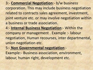 Negotiation in international business | PPTX