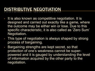 Negotiation is a planned and purposeful discussion between | PPT