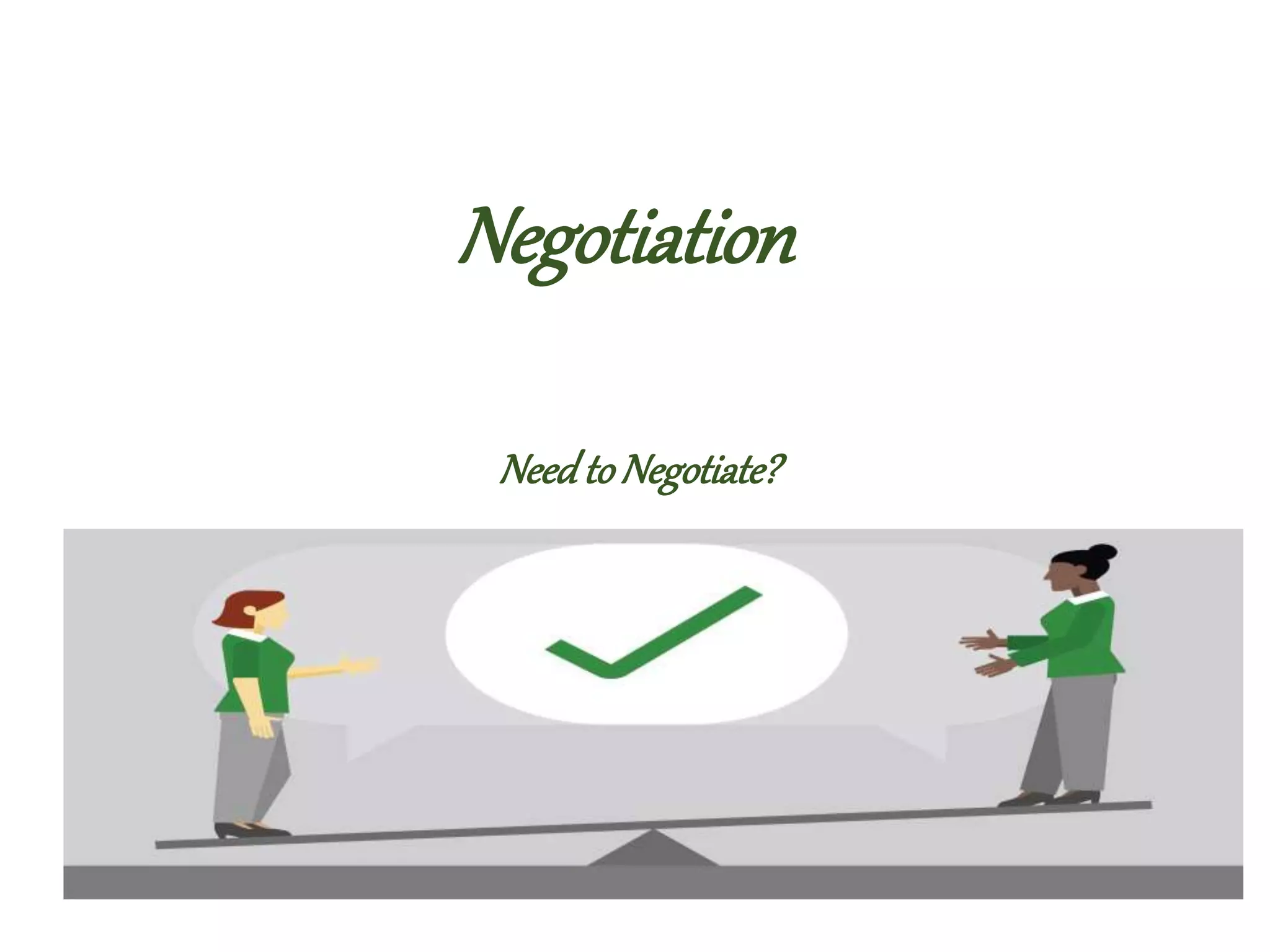 Negotiation | PPTX