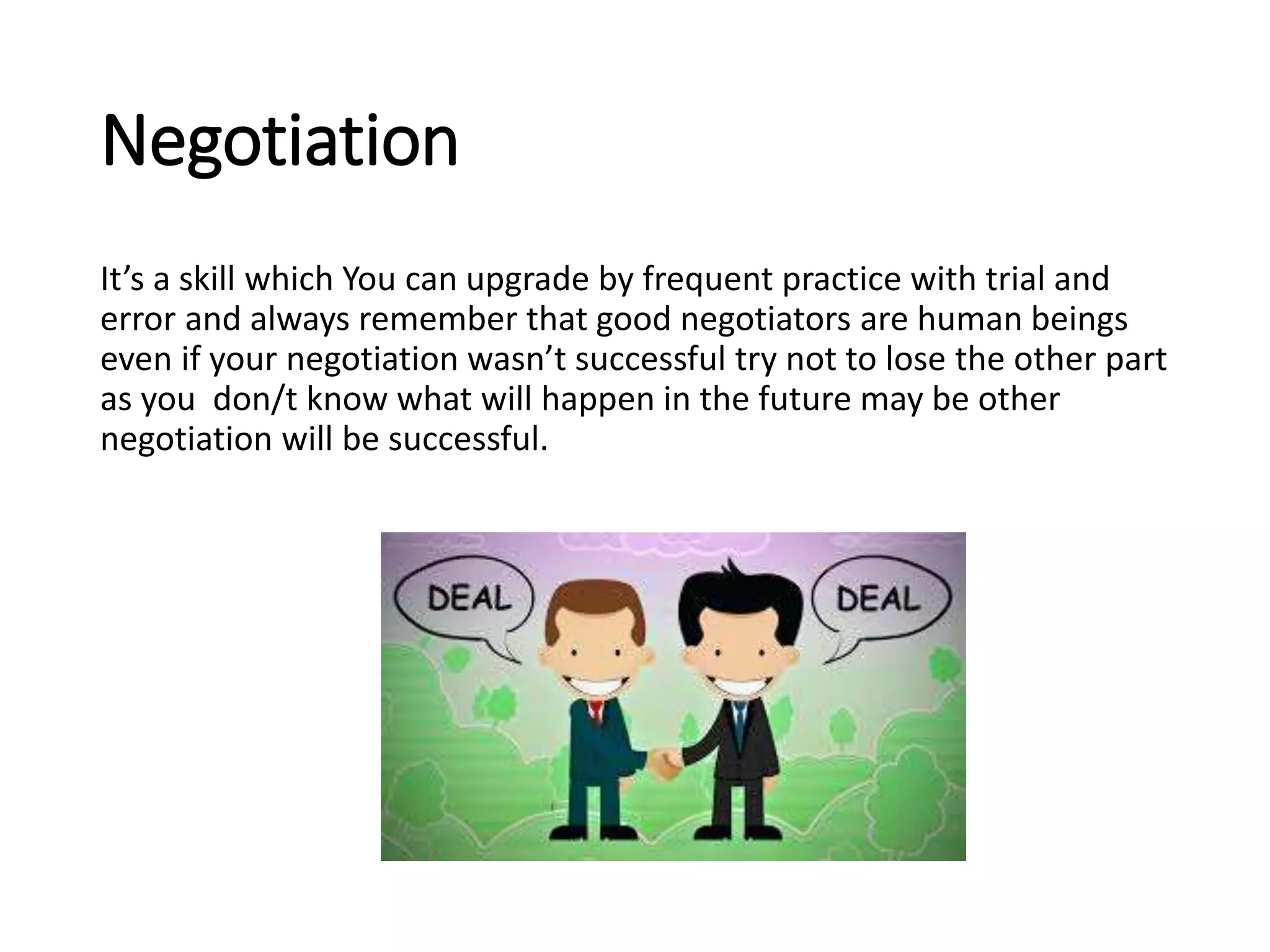 Negotiation | PPTX