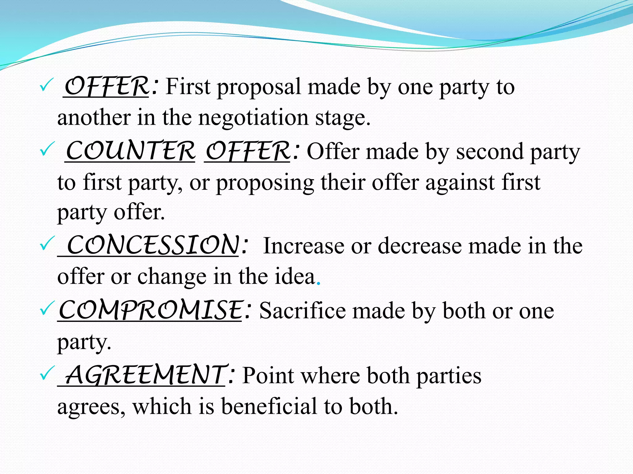 Negotiation ppt | PPTX