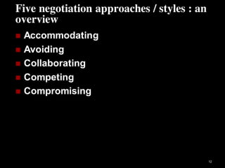 Negotiation ppt | PDF
