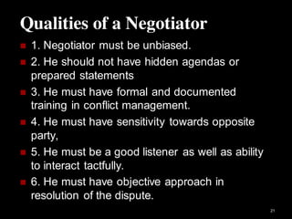 Negotiation ppt | PDF