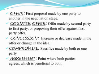 Negotiationppt jitu | PPTX | Business | Business and Finance