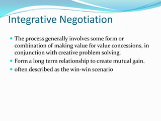 Negotiationppt jitu | PPTX | Business | Business and Finance