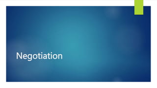 Negotiation tatatics for the work places | PPT