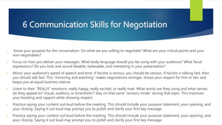 Negotiation tatatics for the work places | PPT