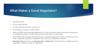 Negotiation tatatics for the work places | PPT