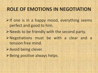 Negotiation | PPTX