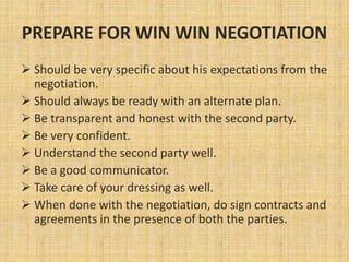 Negotiation | PPTX