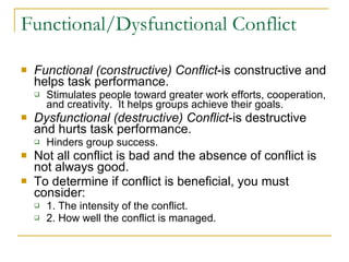 Conflict and Negotiation: How to get from a Problem to a Solution. | PPT