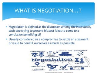 Negotiation process and management | PPTX