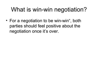 Negotiation skill ppt | PPT