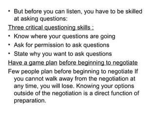 Negotiation skill ppt | PPT