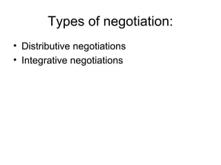 Negotiation skill ppt | PPT