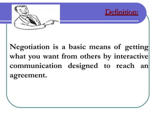 Negotiation skills 02nd june'10 | PPT