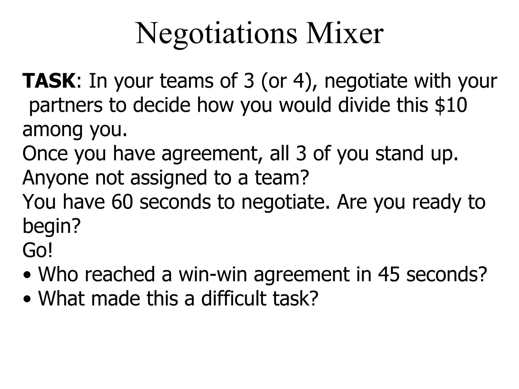 Negotiation Skills | PPT