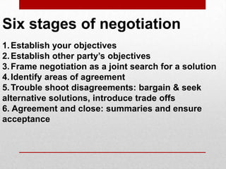 Negotiation skills | PPT