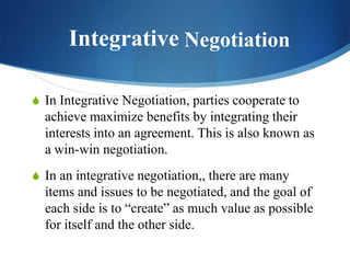 Negotiation skills | PPTX | Business | Business and Finance