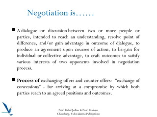 Negotiation skills | PPT