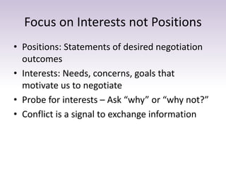 Negotiation Skills | PPTX