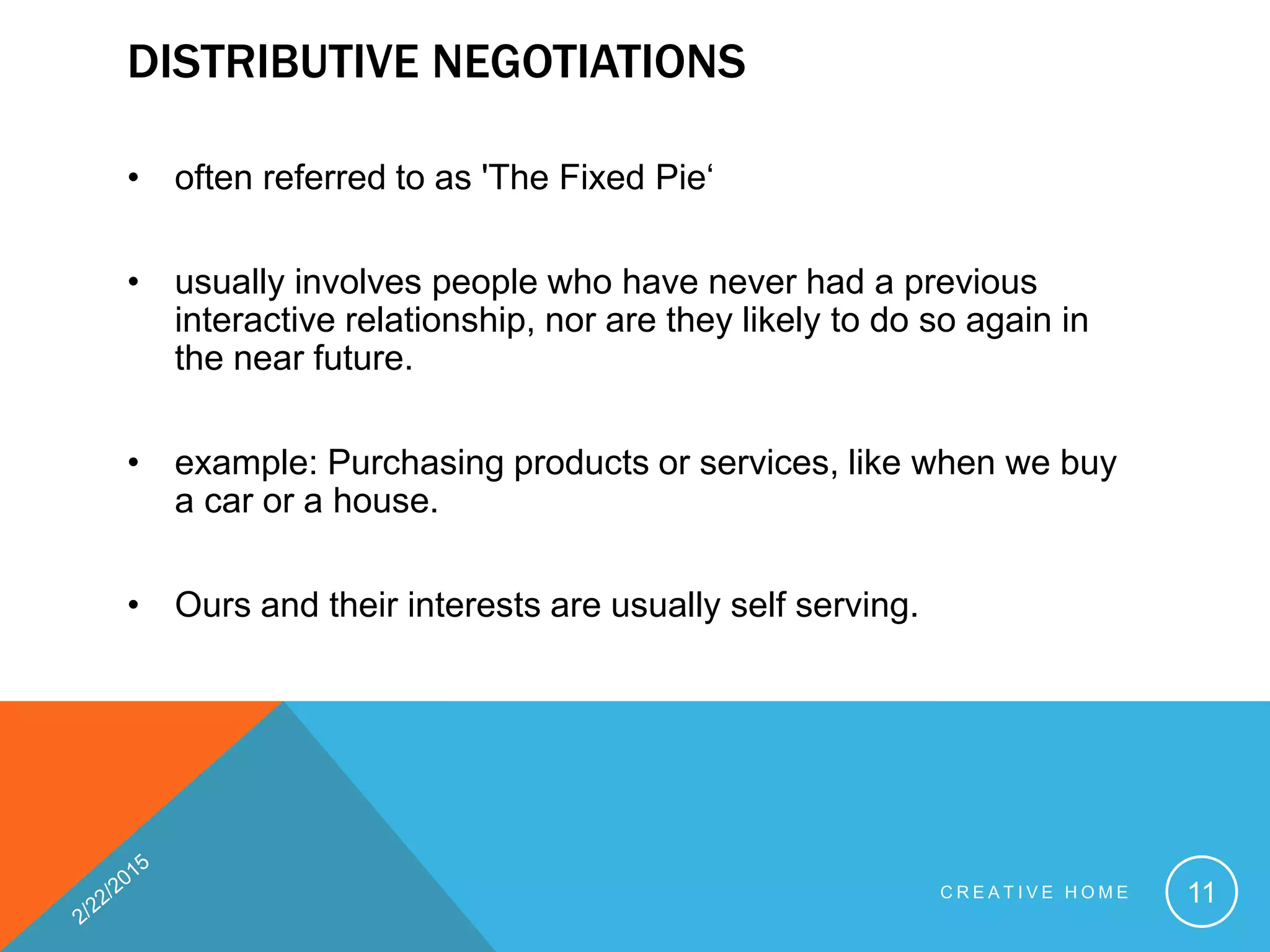 Negotiation skills | PPTX