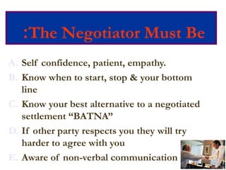 Negotiation skills | PPT