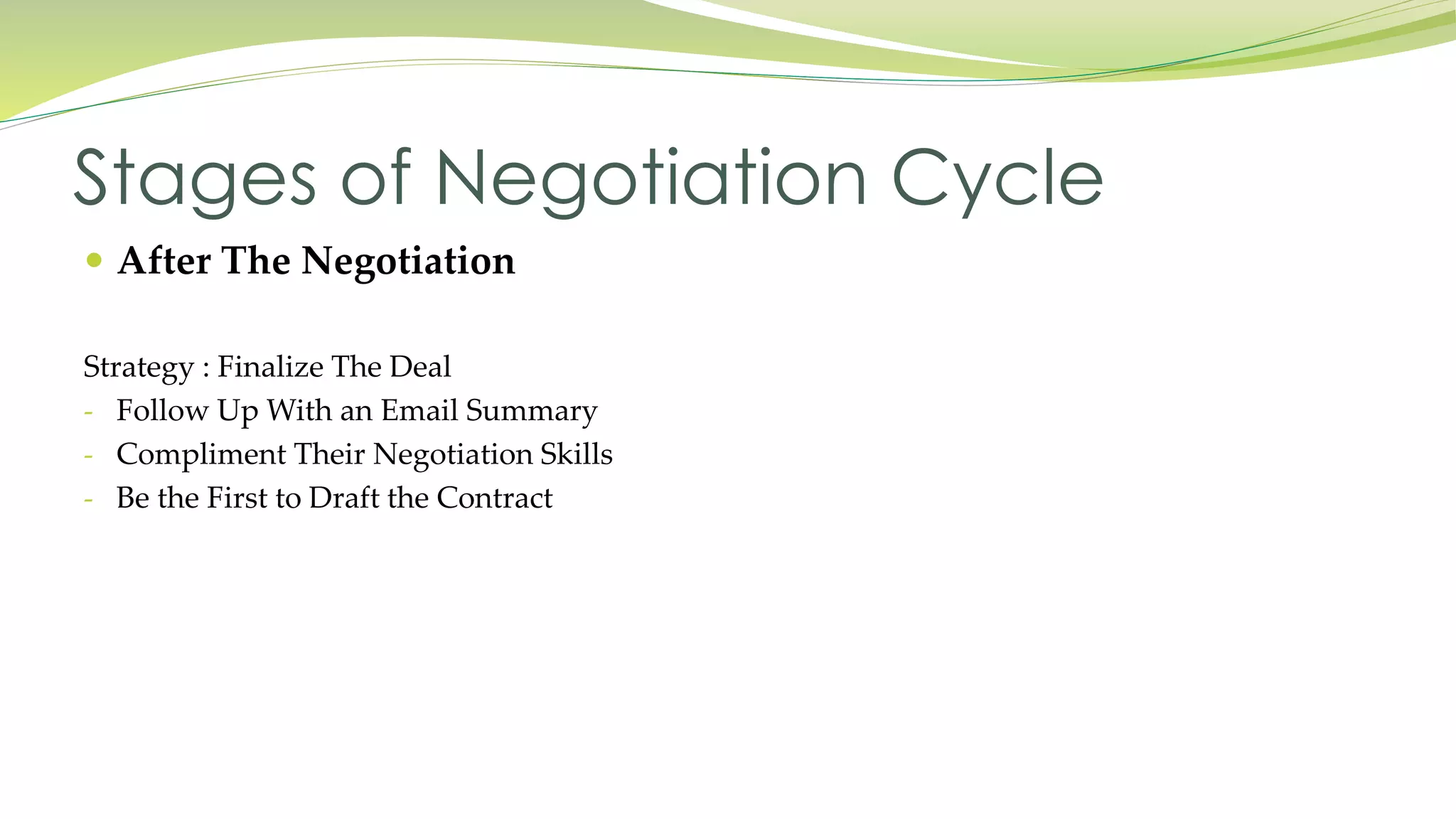 Negotiation skills | PDF