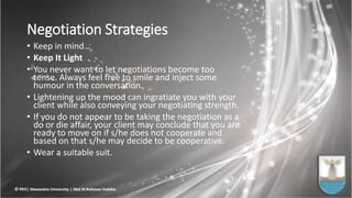 Negotiation Skills - By Abd Al-Rahman Habiba | PPTX