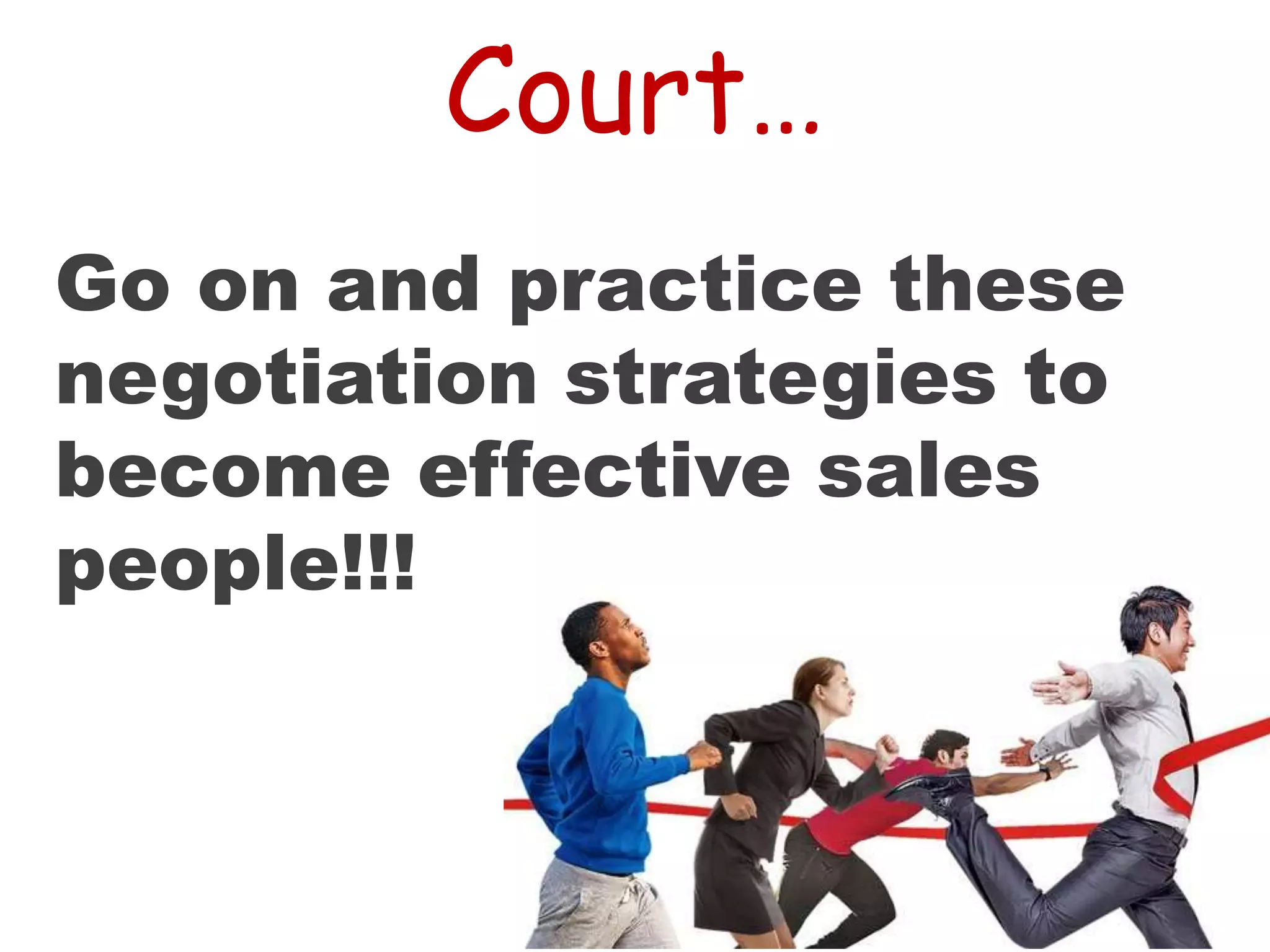 Negotiation skills | PPTX