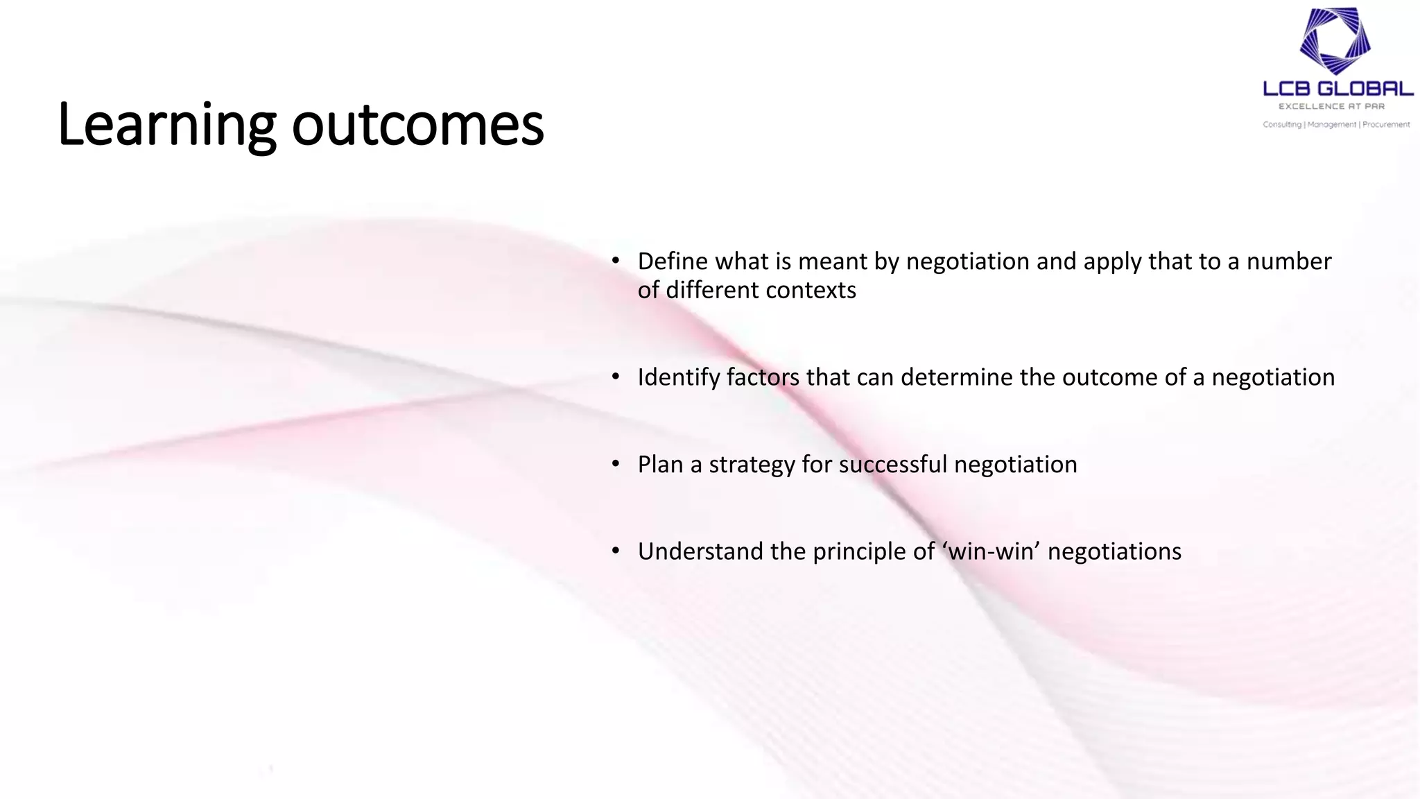 Negotiation skills | PPTX